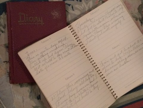 What to do with old diaries (and letters) | moonbridgebooks